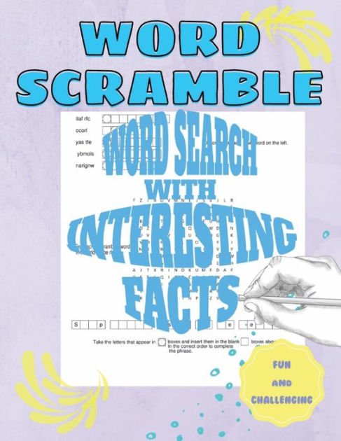 Word Scramble Word Search With Interesting Facts Word Jumble and Word ...
