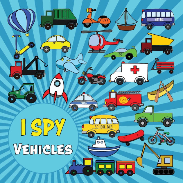 I Spy Vehicles: Interactive Picture Puzzle Book for Girls and Boys 2 ...
