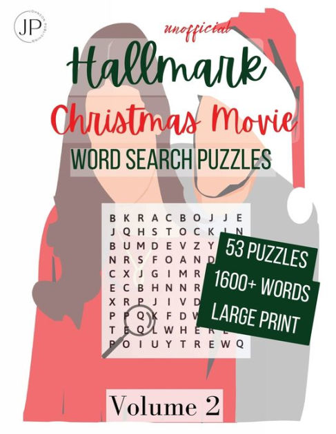Hallmark Christmas Movies Word Search (unofficial) Volume 2 by C ...