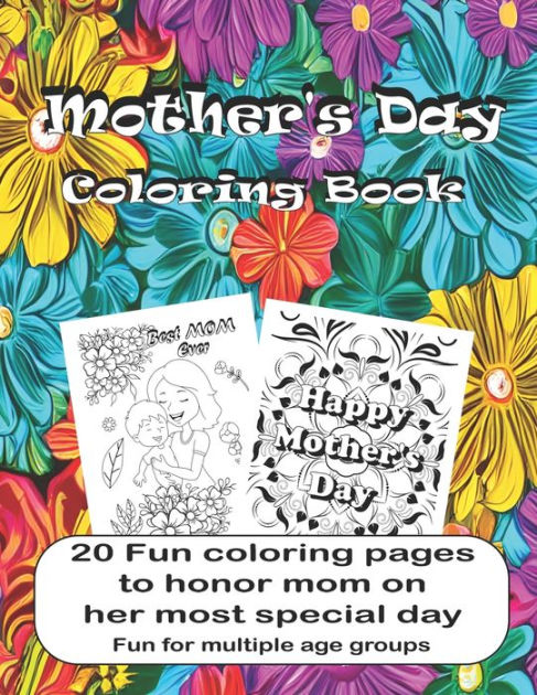 Mother's Day Coloring Book by AH64 Designs, Paperback | Barnes & Noble®