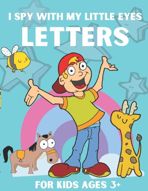I spy with my little eyes Letters for kids: letters learning book by ...