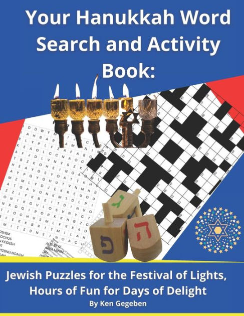 Your Hanukkah Word Search and Activity Book: Jewish Puzzles for the ...