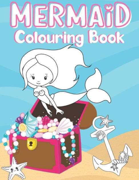 Mermaid Colouring Book: With Inspirational Quotes Fun Activity Book ...