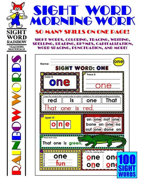 Sight Word Morning Work by DWAYNE DOUGLAS KOHN, Paperback | Barnes & Noble®