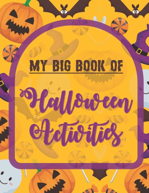 MY BIG BOOK OF HALLOWEEN ACTIVITIES: Large Print Word Search Puzzle To ...