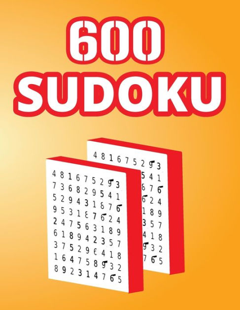 600 Sudoku: Brain Sharper 600 Easy and Medium Sudoku Puzzle with ...