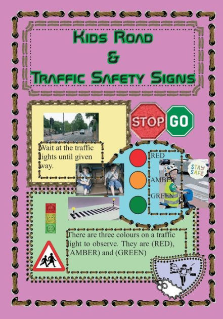 Kids Road and Traffic Safety Signs: safe zone kids, safe play, scooter ...