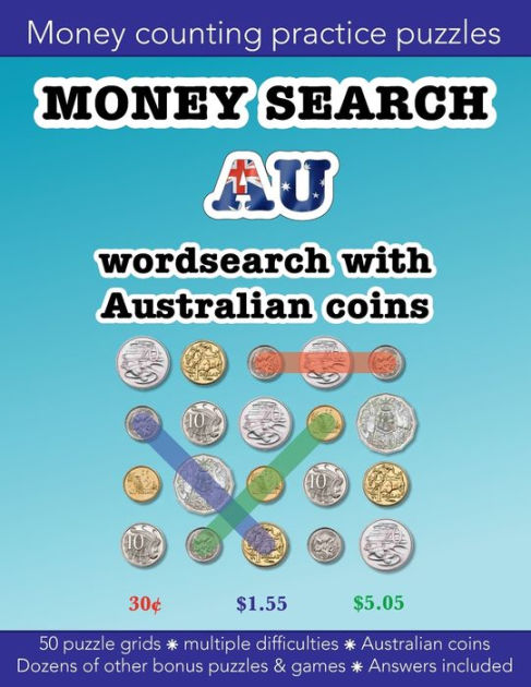 Money search AU wordsearch with Australian coins: Education resources ...
