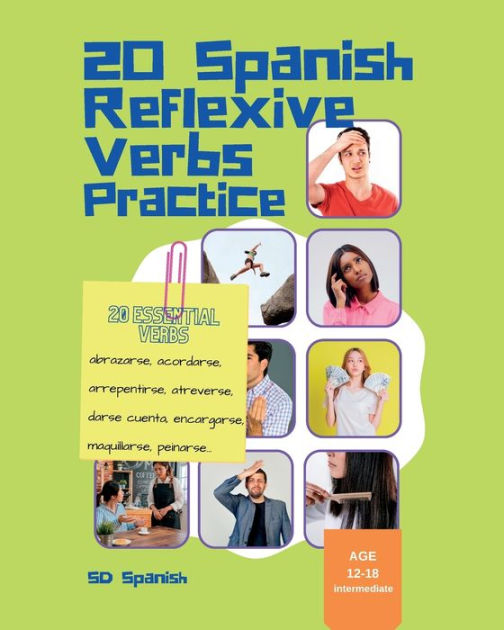Spanish Reflexive Verbs Practice: 20 Essential Spanish Reflexive Verbs ...