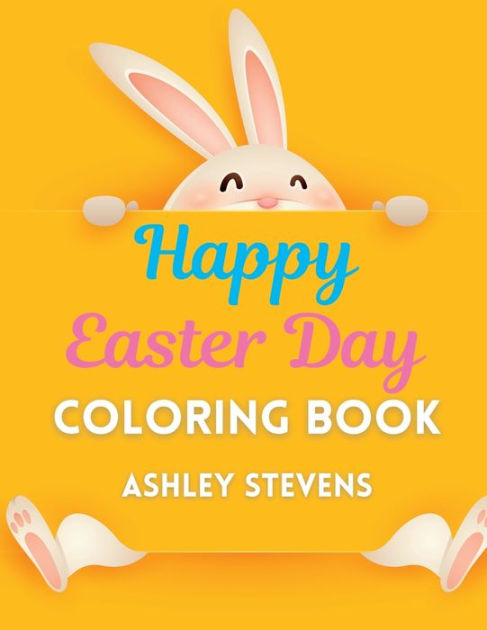 Happy Easter Coloring Book - Easter Coloring Book for Adults - 60 ...