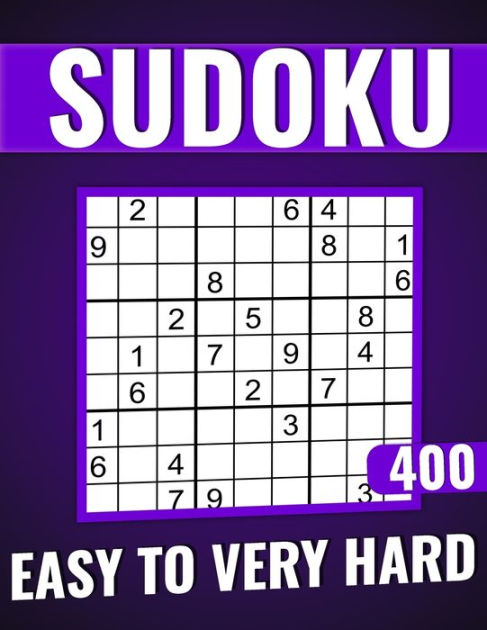 sudoku puzzles for adults large print easy to very hard: 400 Puzzles ...