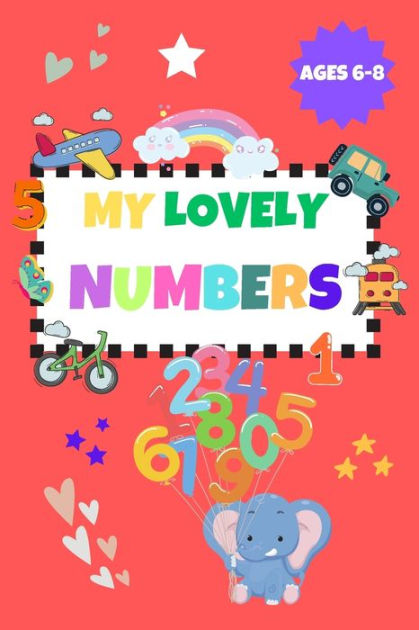 My lovely numbers: Simple educational activity book for kids by ...