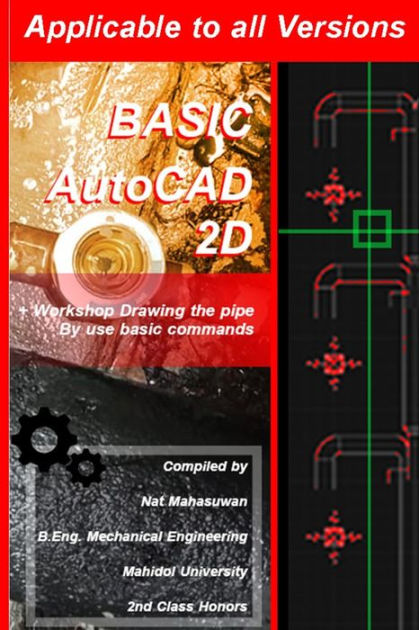 Basic Autocad 2d Workshop Practice Drawing Hvac Pipes Using Basic Commands By Nat Mahasuwan