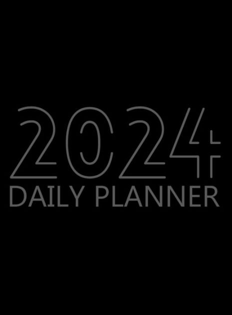 2024 Daily Planner, Hardcover: 12 Month Organizer, Agenda for 365 Days ...