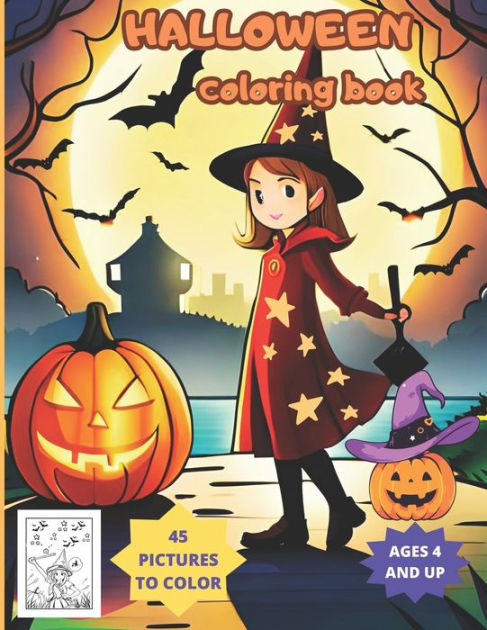 HALLOWEEN COLORING BOOK: HALLOWEEN by MYRIAM ARBOLEDAS, Paperback ...