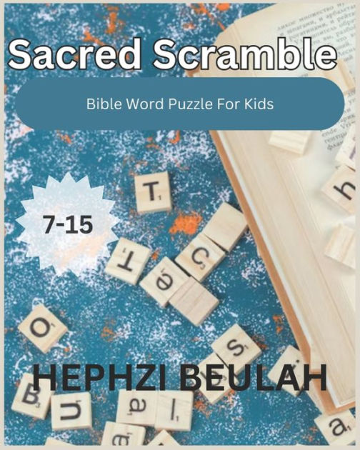 Sacred Scramble Bible Word Puzzles for Kids by Hephzi Beulah, Paperback ...
