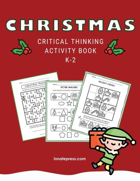 Christmas Critical Thinking Activity Book K-2 by Innate Press ...