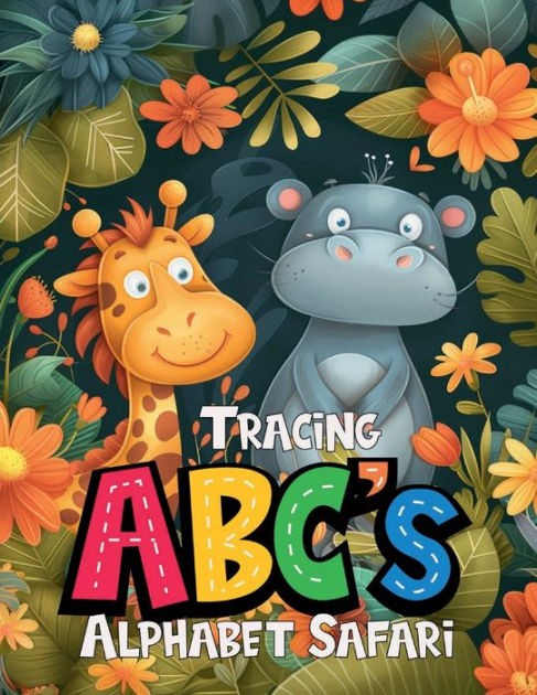 Tracing ABC's Alphabet Safari by Giggle Wigggle Press, Paperback ...