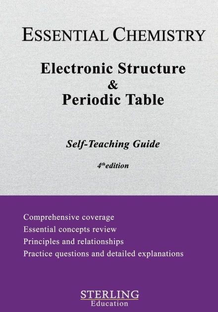 Electronic Structure and the Periodic Table: Essential Chemistry Self ...