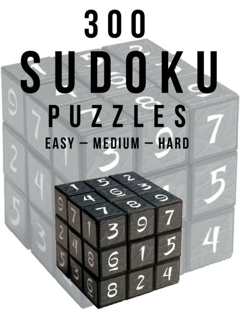 300 Sudoku Puzzles Easy - Medium - Hard: Great large print sudoku ...