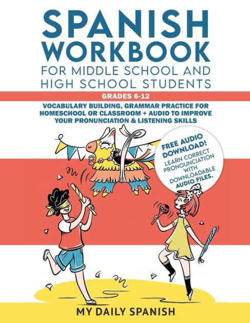Spanish Workbook for Middle School and High School Students - Grades 6 ...