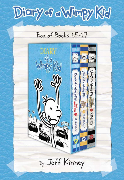 Diary of a Wimpy Kid Box of Books 15-17: Deep End, Big Shot, and Diper ...