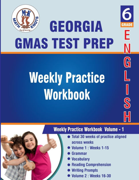 Georgia(GMAS) : 6th Grade ELA Test Prep : Weekly Practice Work Book ...