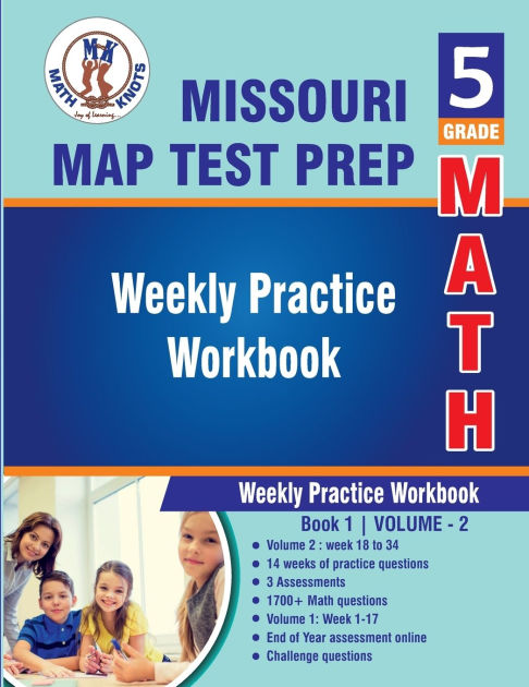 5th Grade Math: Missouri Assessment Program (MAP)Test Prep : Weekly ...