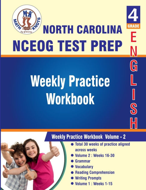 North Carolina State (NC EOG) , 4th Grade ELA Test Prep: Weekly ...