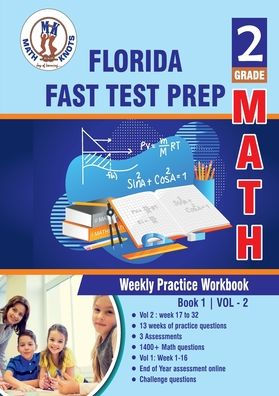 Florida Standards Assessment (FSA) , 2nd Grade MATH Test Prep: Weekly ...