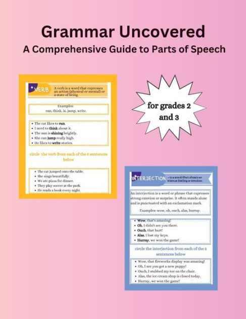 Grammar Uncovered - A Comprehensive Guide to Parts of Speech: "Speak ...
