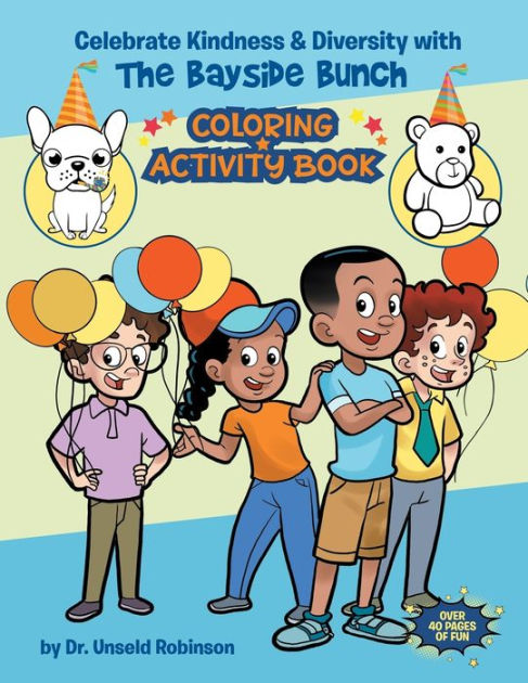 Celebrate Kindness & Diversity with The Bayside Bunch Coloring ...