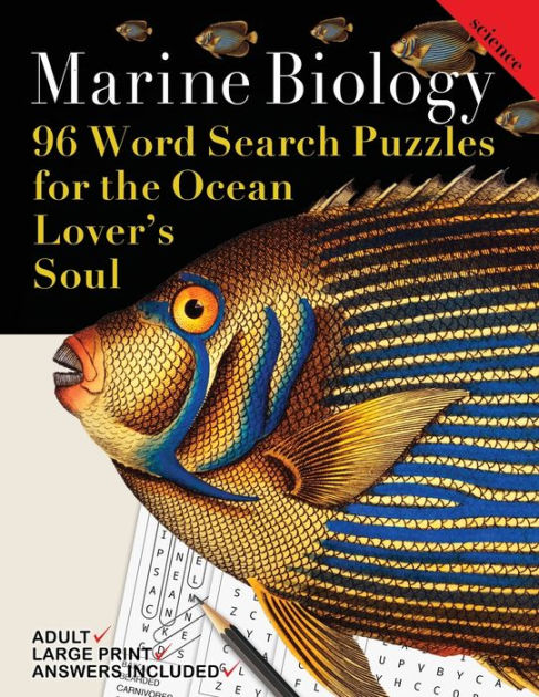 Marine Biology: 96 Word Search Puzzles for the Ocean Lover's Soul by ...