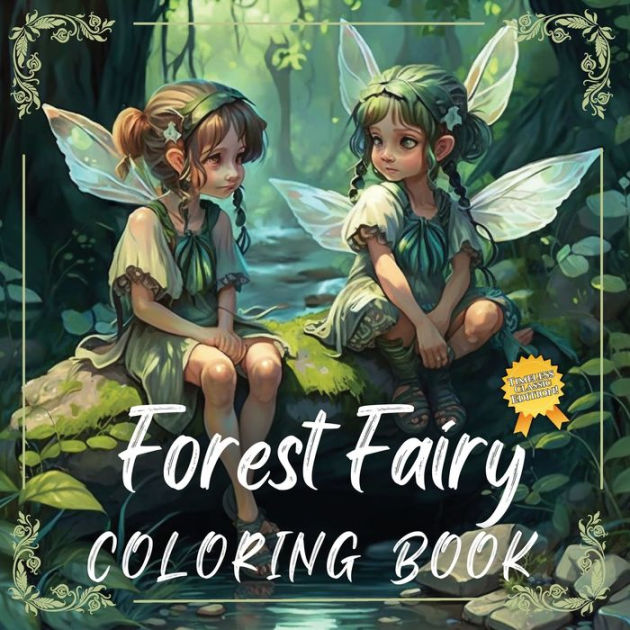 Forest Fairy Coloring Book by Trevor Sheehan, Nick Ryan, Paperback ...