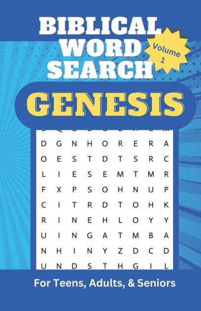 Biblical Word Search Volume 1: Genesis by Tara Lewis, Paperback ...