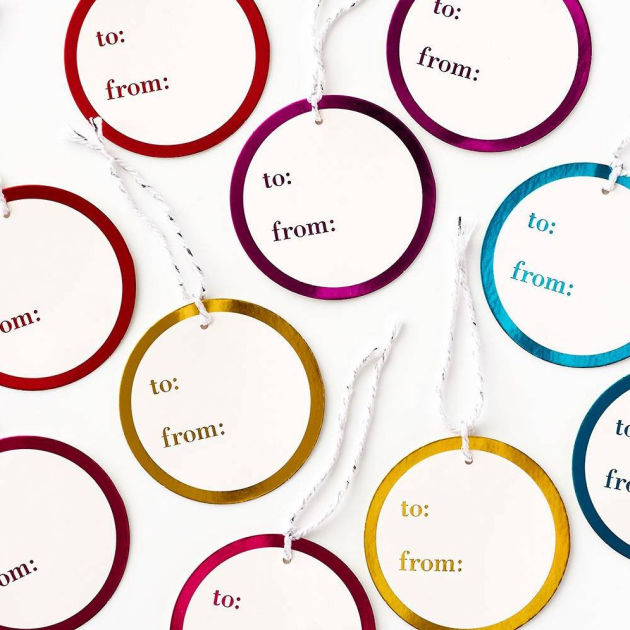 Rainbow Foil Circle Gift Tags by AMERICAN CRAFTS | Barnes & Noble®