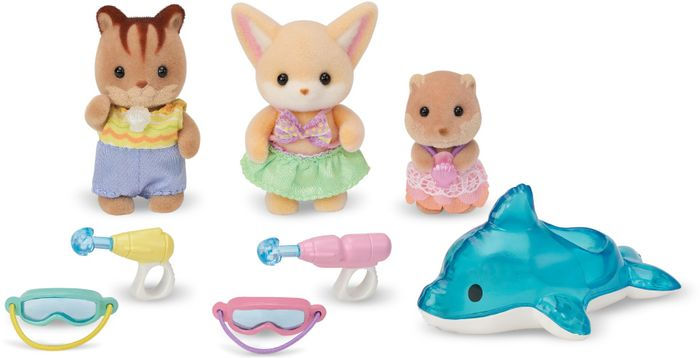 Calico Critters Nursery Friends -Pool Fun Trio by EPOCH EVERLASTING ...