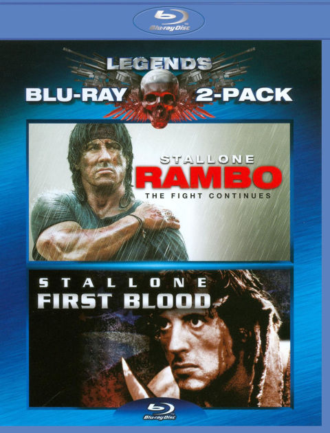 Rambo: First Blood/Rambo: The Fight Continues [2 Discs] [Blu-ray] | Blu ...