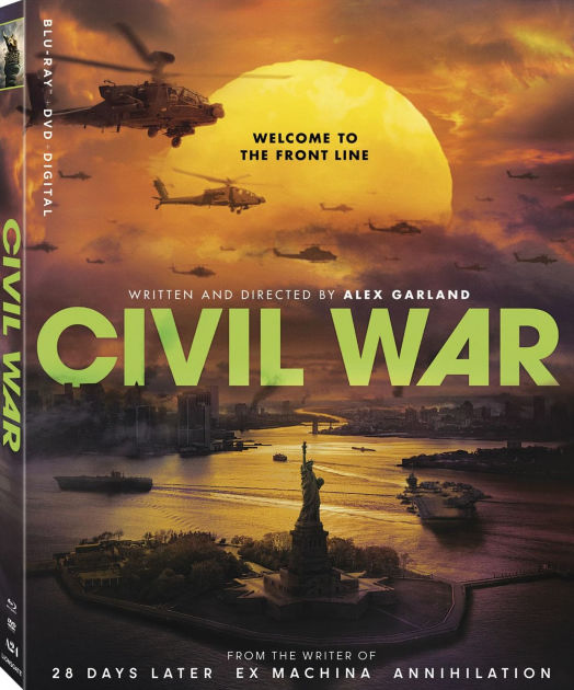 Civil War [Includes Digital Copy] [Blu-ray/DVD] by Alex Garland, Alex ...