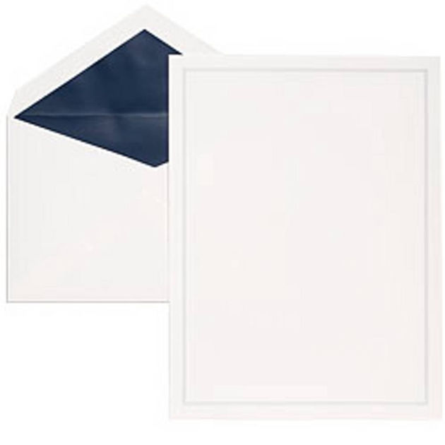 Crane & Co. Navy Frame Writing Paper Set by Crane & Co. | Barnes & Noble®