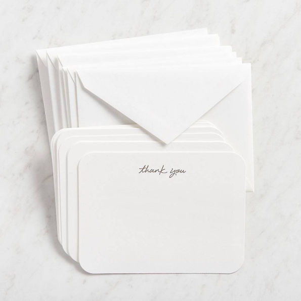 Gold Foil Thank You Note Set by Crane | Barnes & Noble®