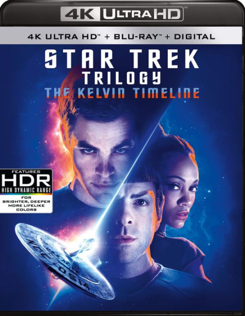 Star Trek Trilogy: The Kelvin Timeline [Includes Digital Copy] [4K ...