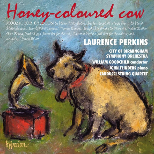 Honey-Coloured Cow: Moosic for Bassoon by Laurence Perkins | CD ...