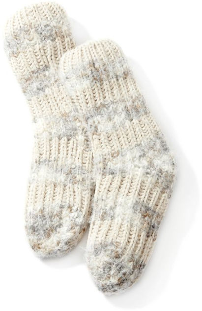 Womens Sherpa Sock with Non-Slip Grips by Giftcraft | Barnes & Noble®