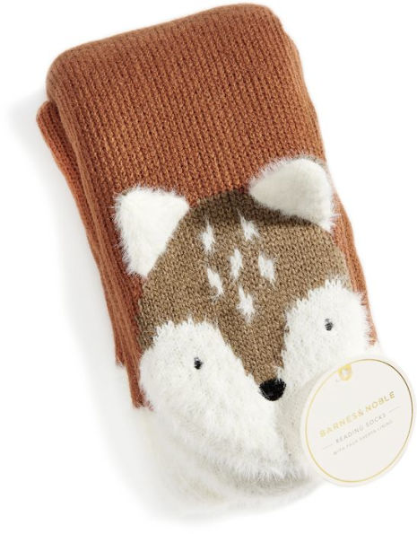 Adult Reading Fox Socks by Giftcraft | Barnes & Noble®