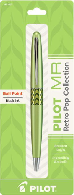 MR Retro Pop Collection Ball Point Medium Point Green, Marble - Black ...