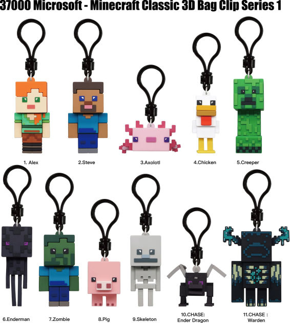 MINECRAFT S1 3D BAGCLIP by MONOGRAM | Barnes & Noble®