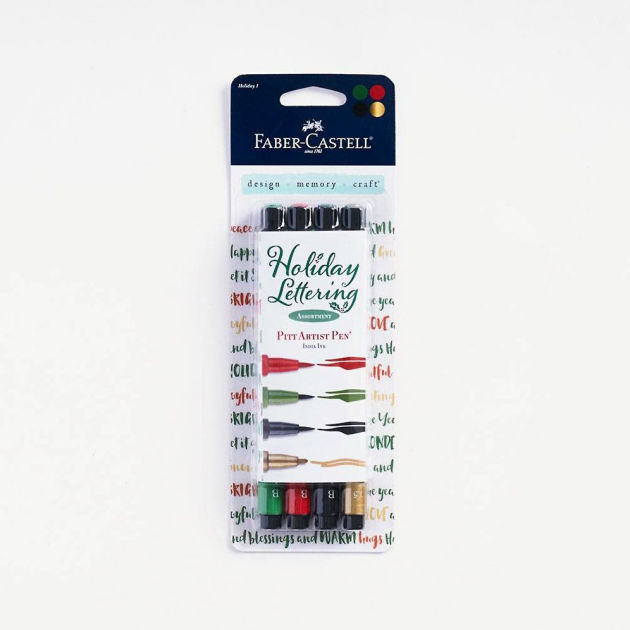 Holiday Brush Lettering Pens by Faber-Castell | Barnes & Noble®