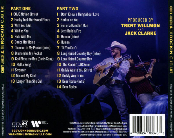 Cody Johnson & the Rockin' CJB Live by Cody Johnson | CD | Barnes & Noble®