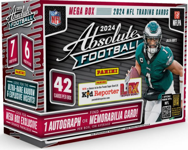 NFL 2024 Absolute Football Mega Box by PANINI | Barnes & Noble®